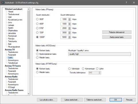 Flickfetch - TV-ohjelmat talteen - Mikkoweb